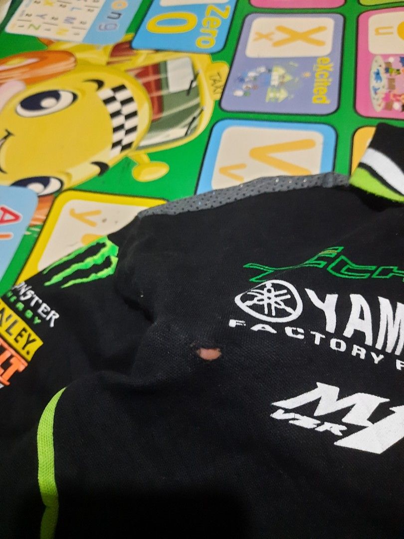 Yamaha Monster Energy Polo Shirt, Olah Raga, Baju Olahraga di Carousell