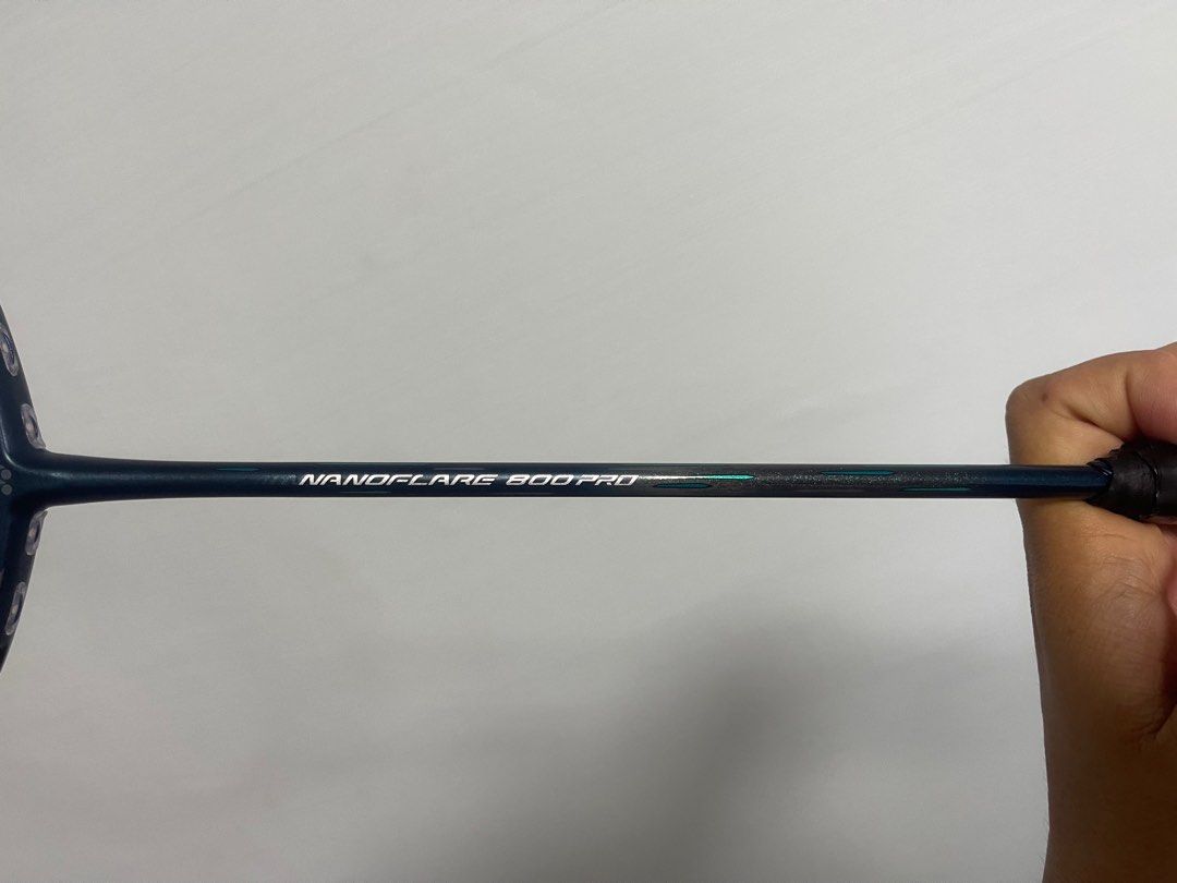 Yonex Nanoflare 800pro 4U, Sports Equipment, Sports & Games, Racket ...
