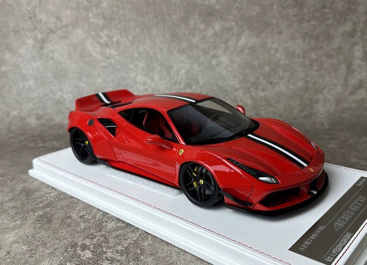 1/18 ARES Model Ferrari LB Performance 488 GTB (come with display case ...
