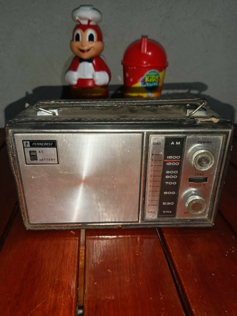 1965 VINTAGE RADIO-JC PENNEY CO. TRANSISTOR NOT TESTED-1PC, Hobbies ...