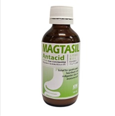 3 bottles of Magtasil Antacid Mixture Magnesium Tricilicate 100ml ...