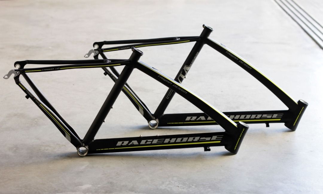 ~騎車趣~鋁合金公路車車架 700C車架 C夾車架 貼標NG, 體育器材, 自行車及配件, 單車在旋轉拍賣