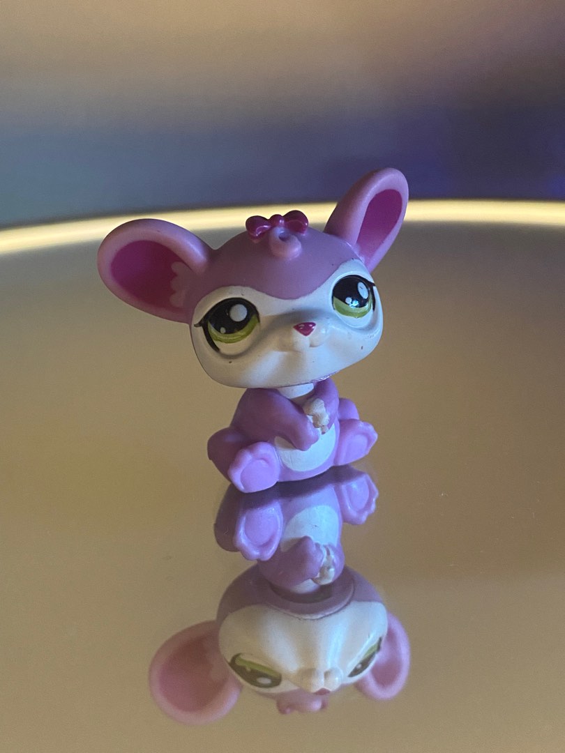 Authentic LPS Littlest Pet Shop Purple Mice, Hobbies & Toys, Toys ...