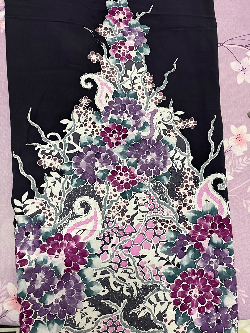 Batik kain 4meter siap bermanik, Women's Fashion, Muslimah Fashion ...