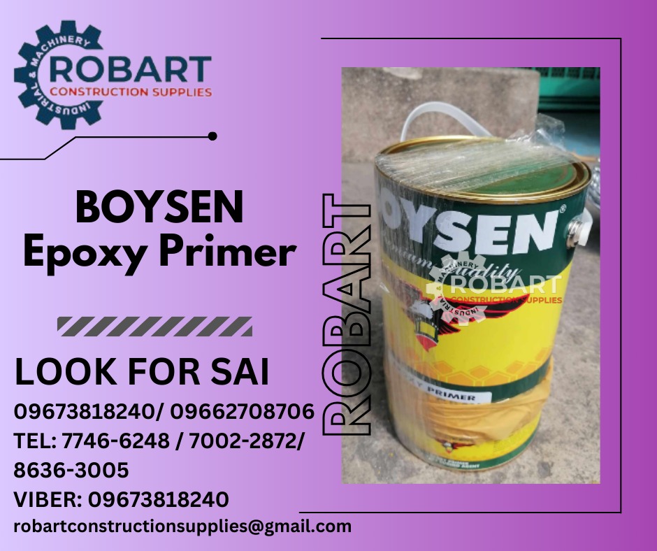 BOYSEN Epoxy Primer, Commercial & Industrial, Construction Tools ...