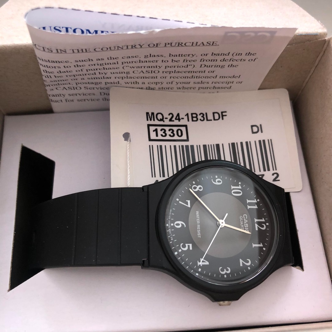 CASIO RUBBER STRAP FOR MEN OR WOMEN, Men's Fashion, Watches ...