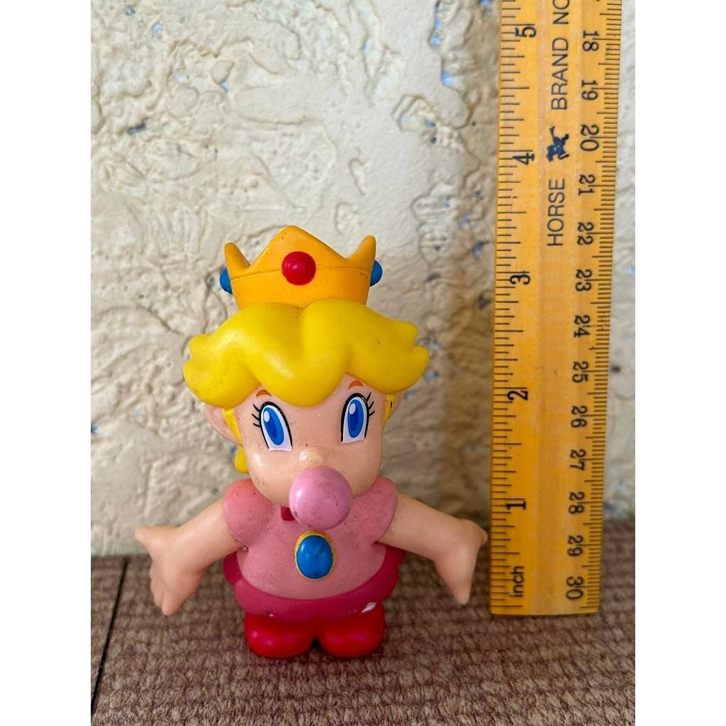 Cute! Super Mario Brothers Baby Princess Action Figure Plastic Toy 9CM ...