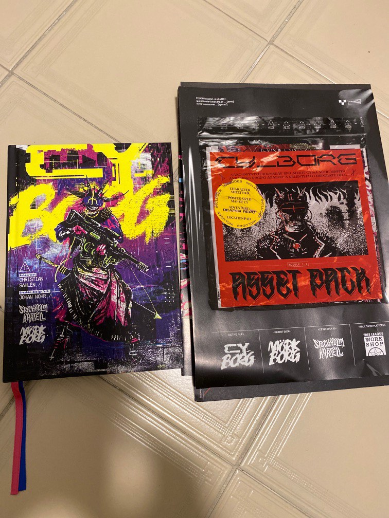 Cy-Borg (Mork Borg in a cyber world) RPG Role playing game , Hobbies ...