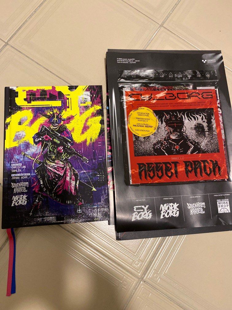 Cy-Borg (Mork Borg in a cyber world) RPG Role playing game , Hobbies ...