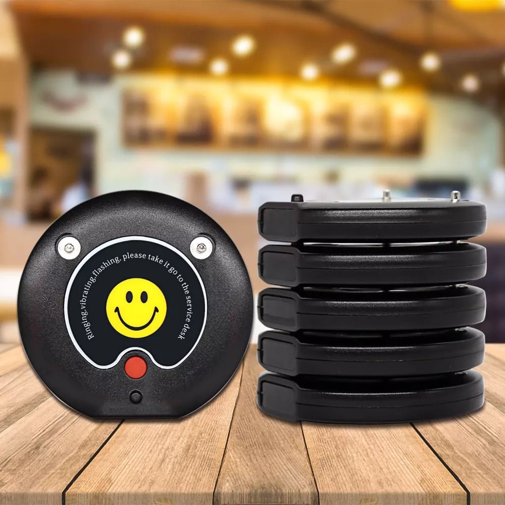 Daytech E P1000 6pcs Restaurant Guest Pager System Rechargeable 120 ...