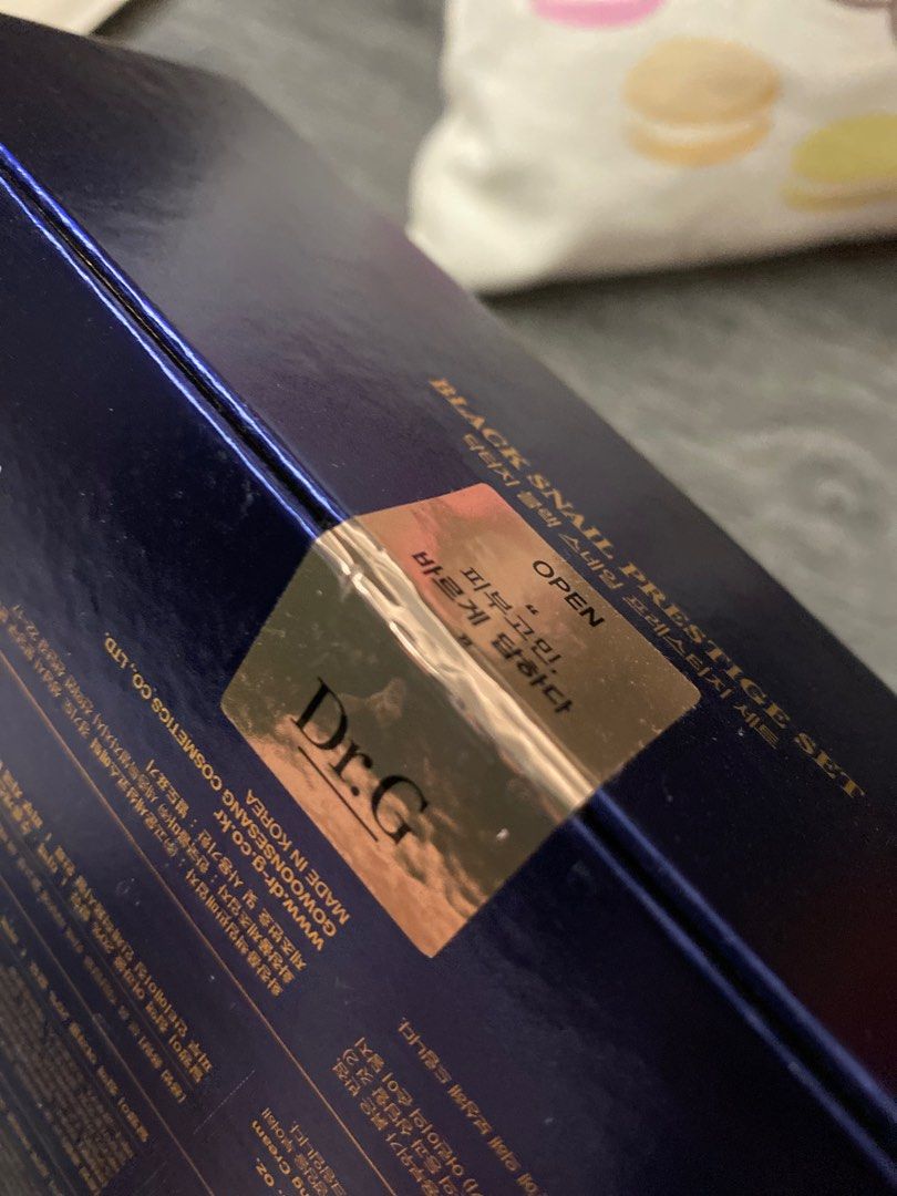 Dr.G Black Snail Prestige Set (Made in Korea) Expiry: 09/2025, Beauty ...