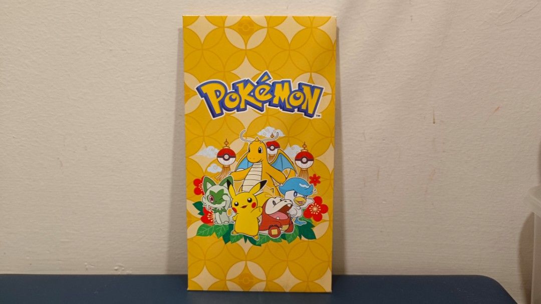 Family Mart Pokemon Ang Pao Packet (1 set), Hobbies & Toys ...