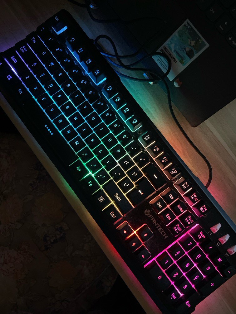 Fantech soldier K612 RGB keyboard, Computers & Tech, Parts ...