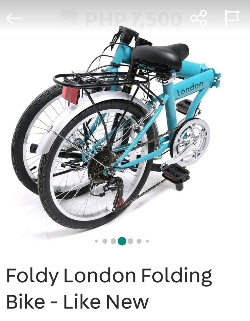 Foldy London Bike, Foldable Bike, Everything Else, Others on Carousell