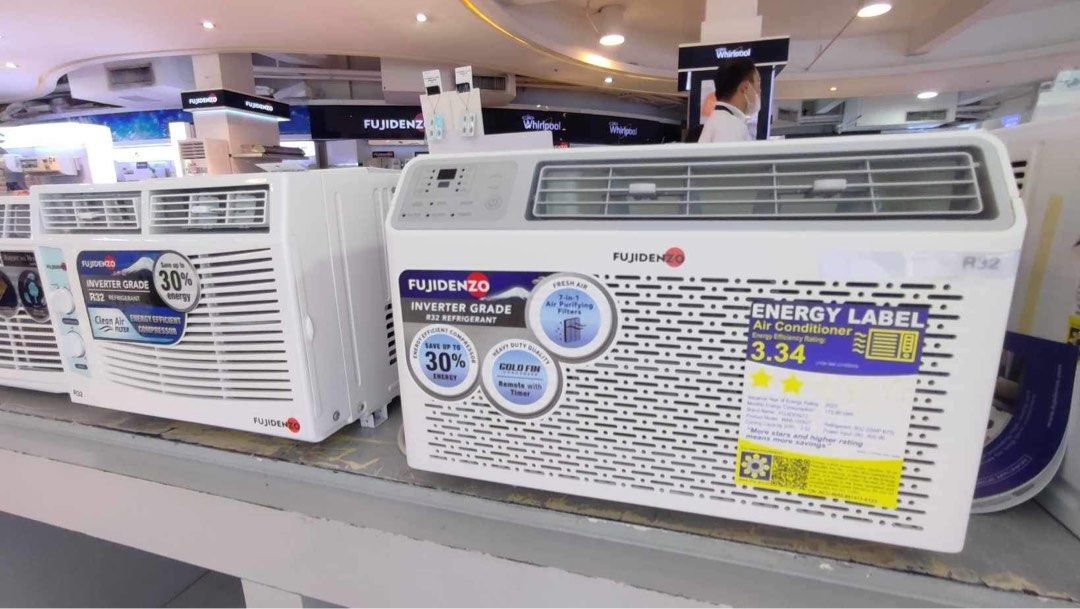 FUJIDENZO WINDOW TYPE AIRCON, TV & Home Appliances, Air Conditioning ...