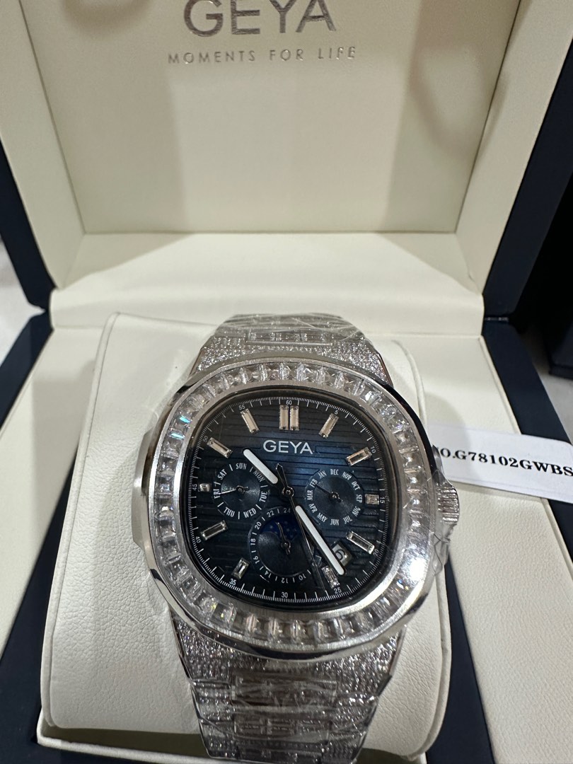 Geya nautilus chronograph auto watch, Men's Fashion, Watches ...