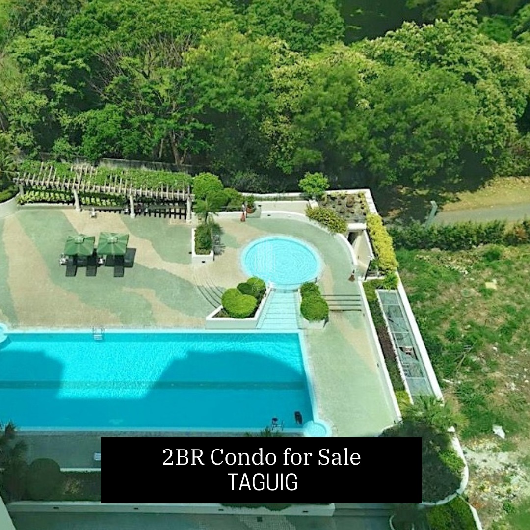 Golf and Pool View 2BR Condo for Sale in Bonifacio Ridge, BGC, Property ...