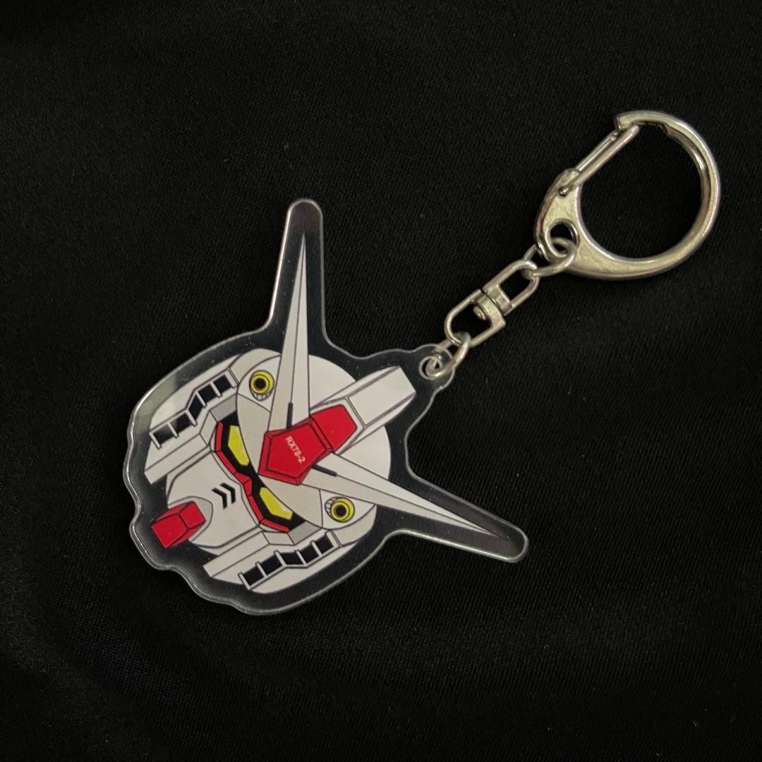 Gundam RX-78-2 Mobile Suit Gundam Fanart Anime Acrylic Keychain ...