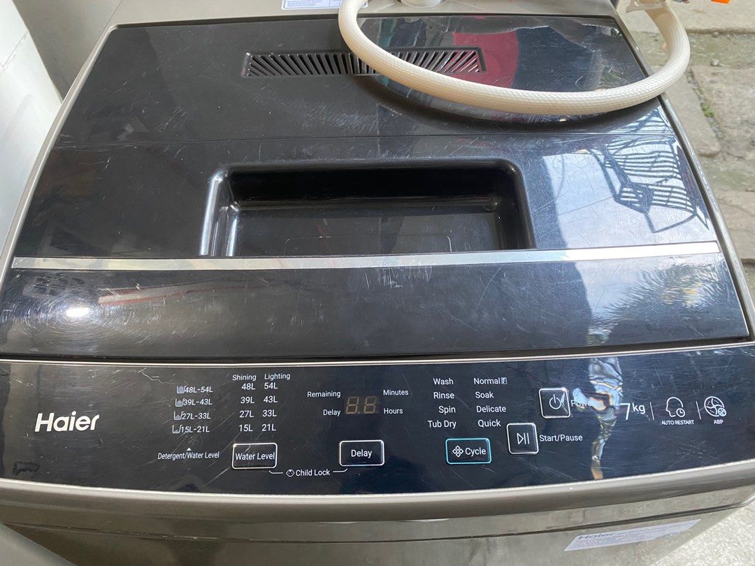HAIER Washing Machine (7kg), TV & Home Appliances, Washing Machines and ...