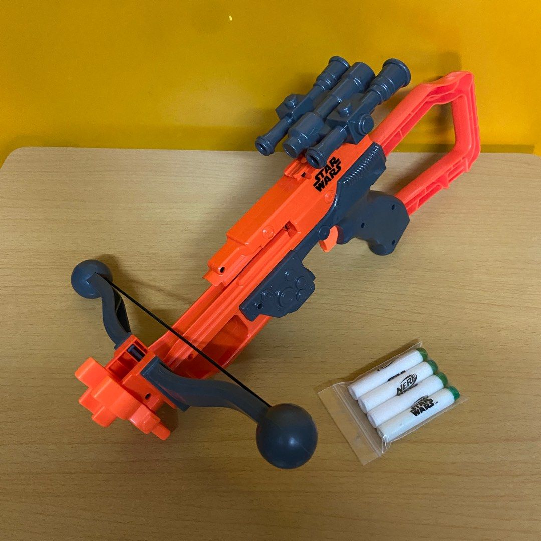 Hasbro NERF STAR WARS THE FORCE AWAKENS CHEWBACCA BOWCASTER BLASTER ...