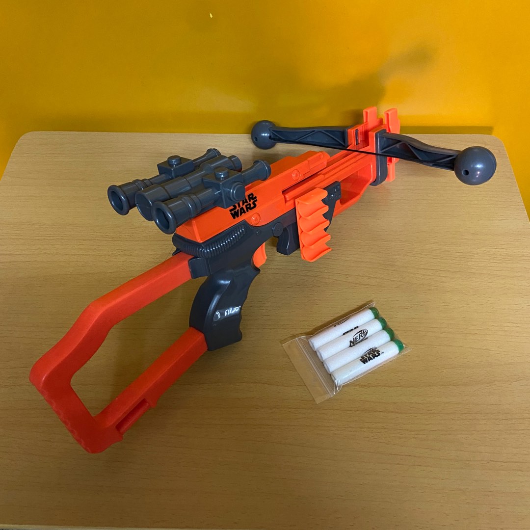 Hasbro NERF STAR WARS THE FORCE AWAKENS CHEWBACCA BOWCASTER BLASTER ...