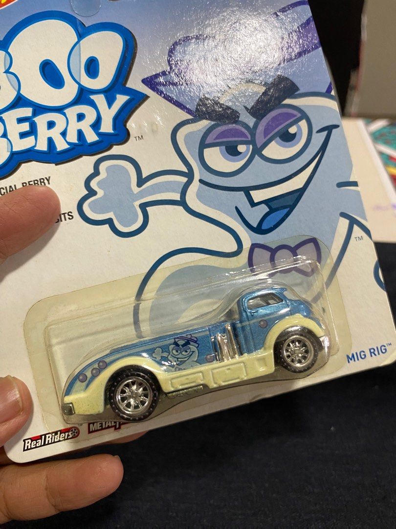 Hot Wheels Boo Berry General Mills Real Riders, Hobbies & Toys, Toys ...
