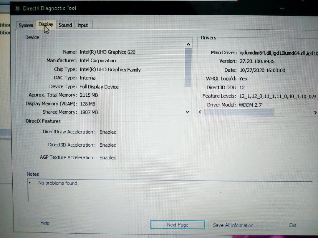 HP 15-DA1XXX Intel Core i5-8265U 8th Gen 8 CPU'S (OCTACORE) 4GB Ram DDR4 Faster Data Transit ...