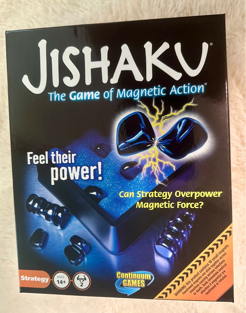 Jishaku Board Game Continuum Games Magnetic, Hobbies & Toys, Toys ...