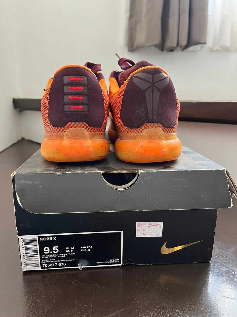 Kobe X silk road, Men's Fashion, Footwear, Sneakers on Carousell