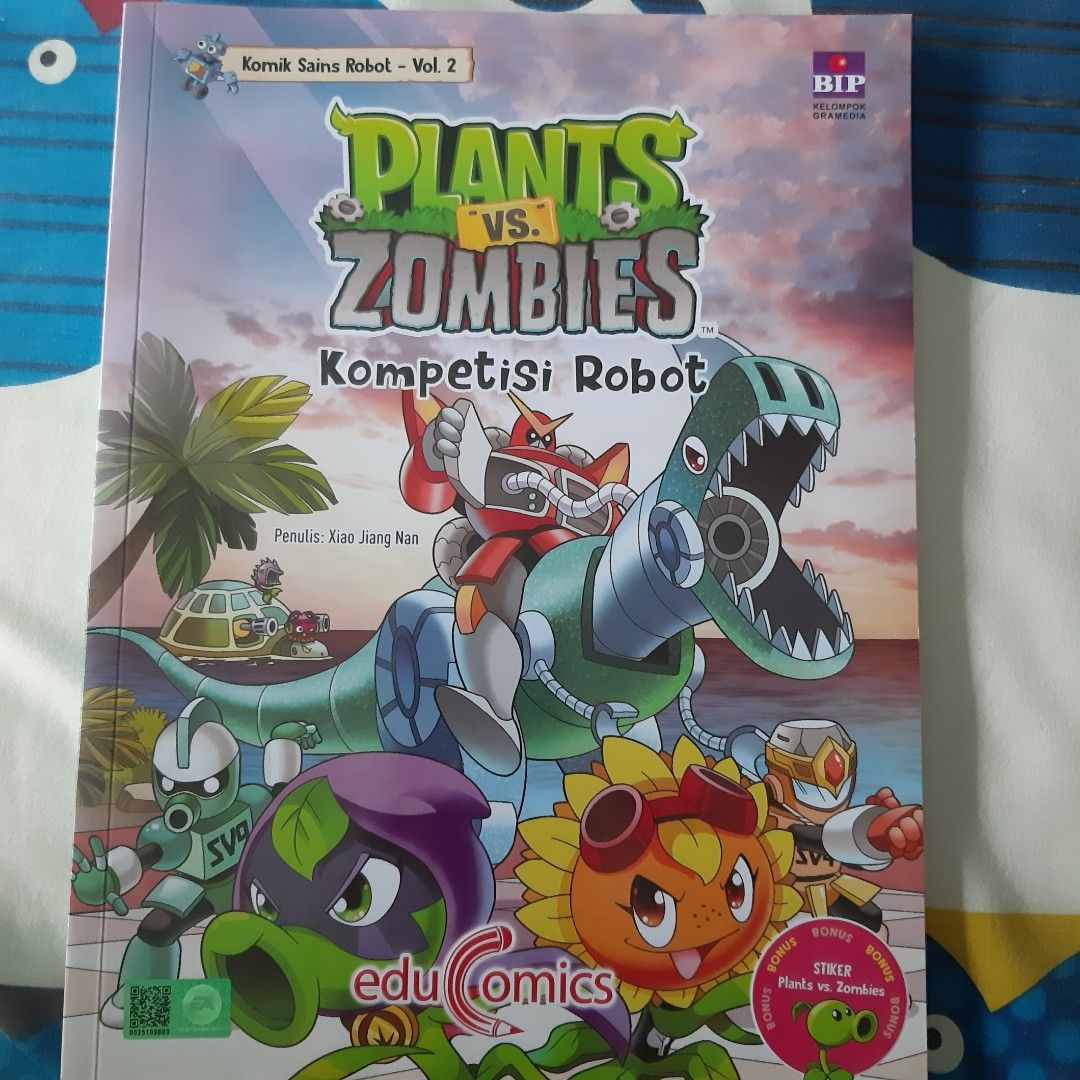 Komik plants vs zombies, Buku & Alat Tulis, Komik dan Manga di Carousell