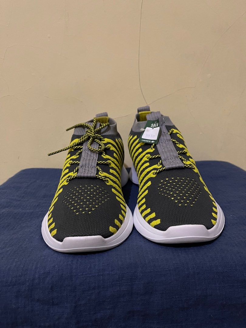 LACOSTE LT FIT-FLEX 220 1 SMA DK “7-39SMA0028DG5”, Fesyen Pria, Sepatu , Sneakers di Carousell