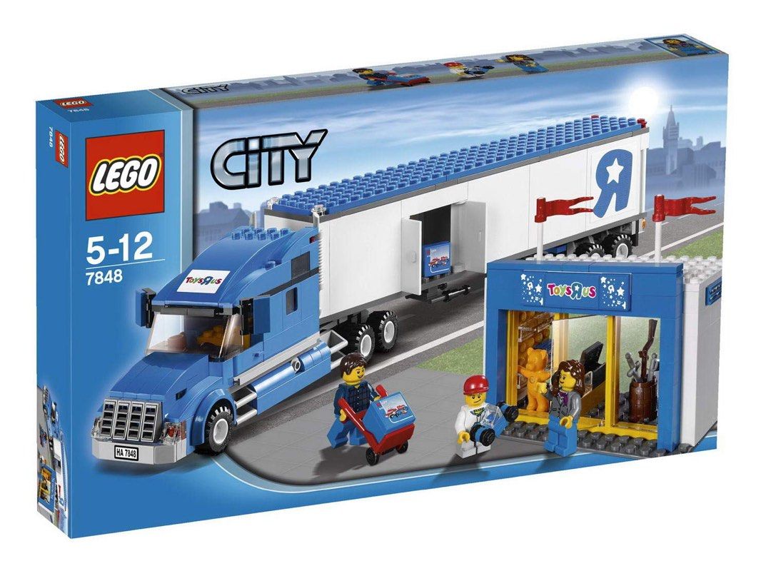 Lego City Toys R Us Truck 7848, Hobbies & Toys, Toys & Games on Carousell