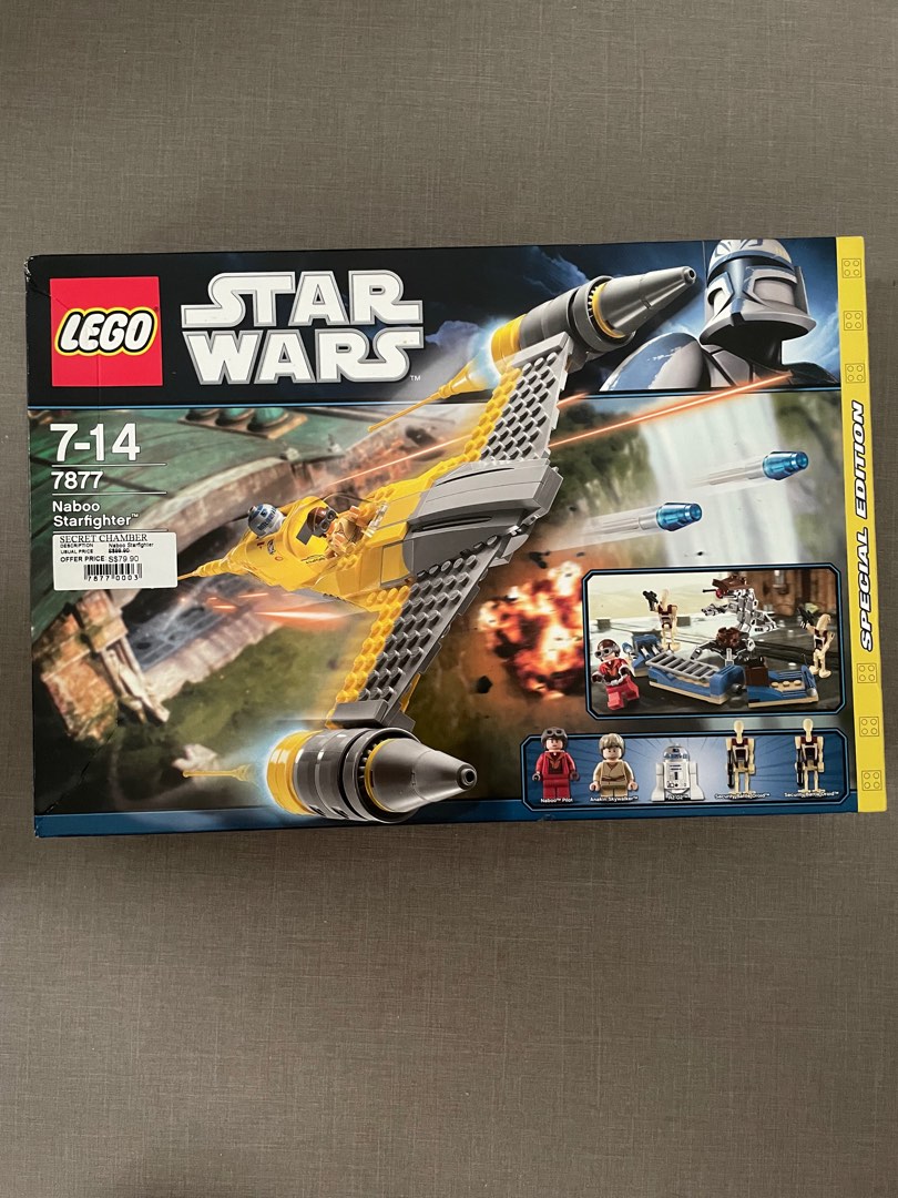 Lego Star Wars 7877 Naboo Starfighter Special Edition, Hobbies & Toys ...