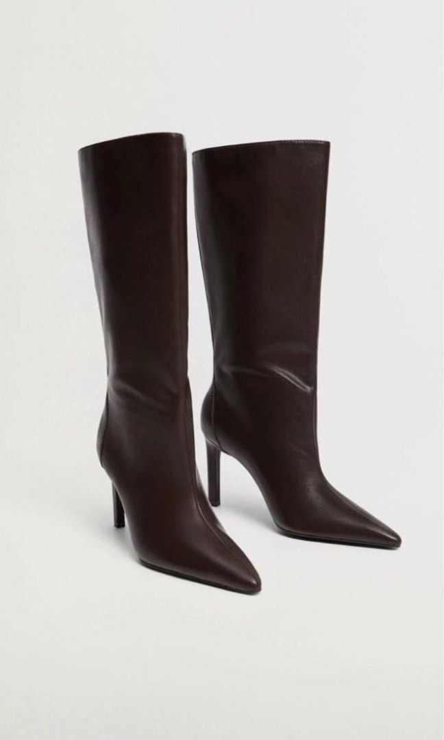 Mango high boots, Women's Fashion, Footwear, Boots on Carousell