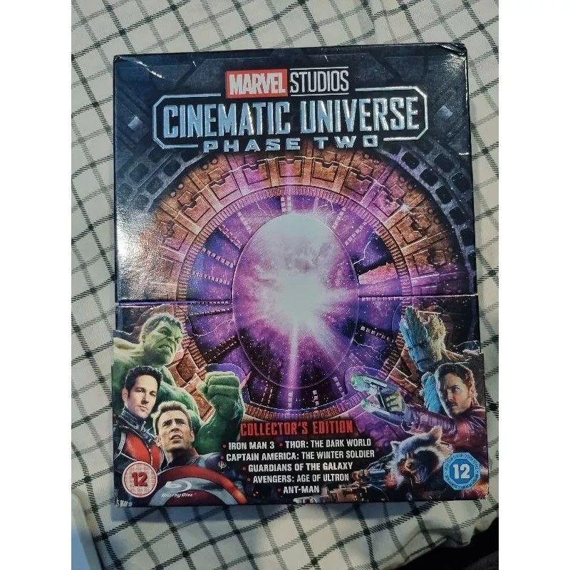 Marvel Cinematic Universe Blu ray Phase 2, Hobbies & Toys, Music ...