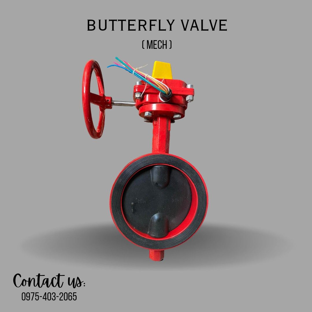 Mech" Butterfly Valve, Commercial & Industrial, Construction & Building ...