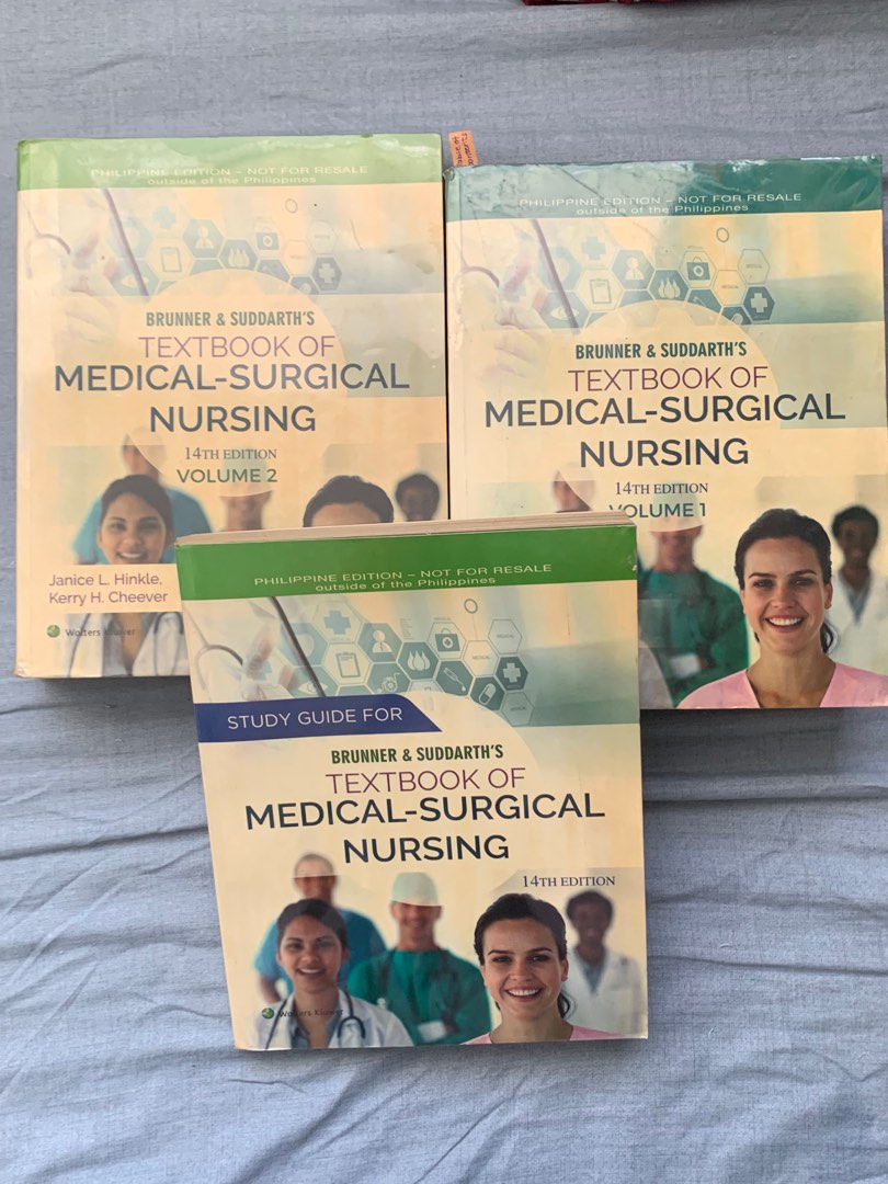 MEDICAL SURGICAL NURSING 14TH EDITION, Hobbies & Toys, Books ...