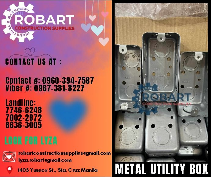 Metal Utility Box, Commercial & Industrial, Construction Tools ...