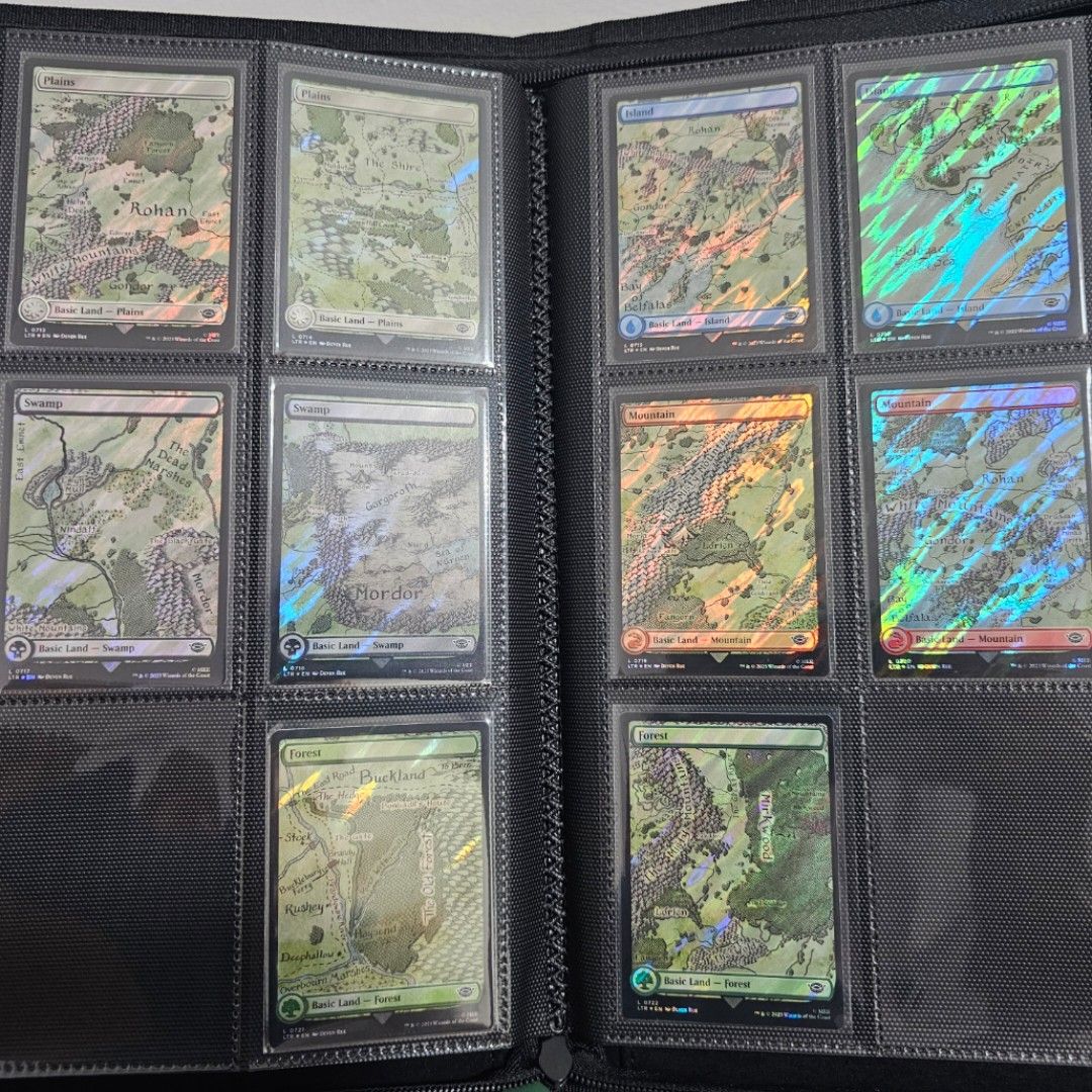 Middle Earth land map MTG LOTR [Foil], Hobbies & Toys, Toys & Games on ...