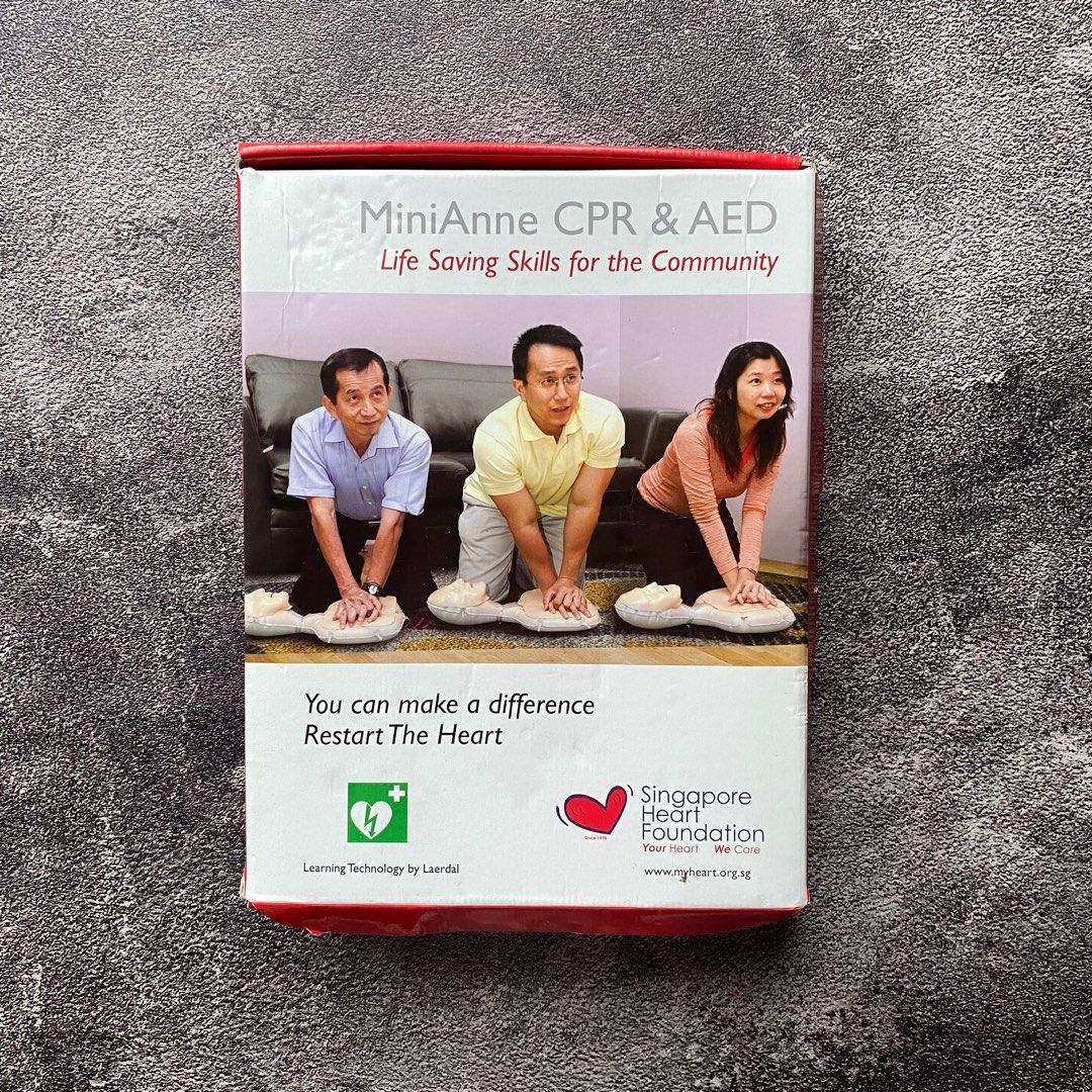 Mini Anne CPR & AED, Kesehatan & Kecantikan, Kulit, Sabun & Tubuh di ...