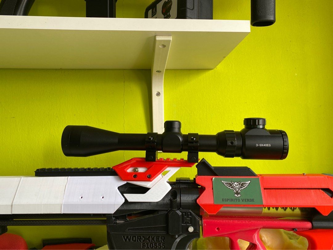 nerf scope with magnification