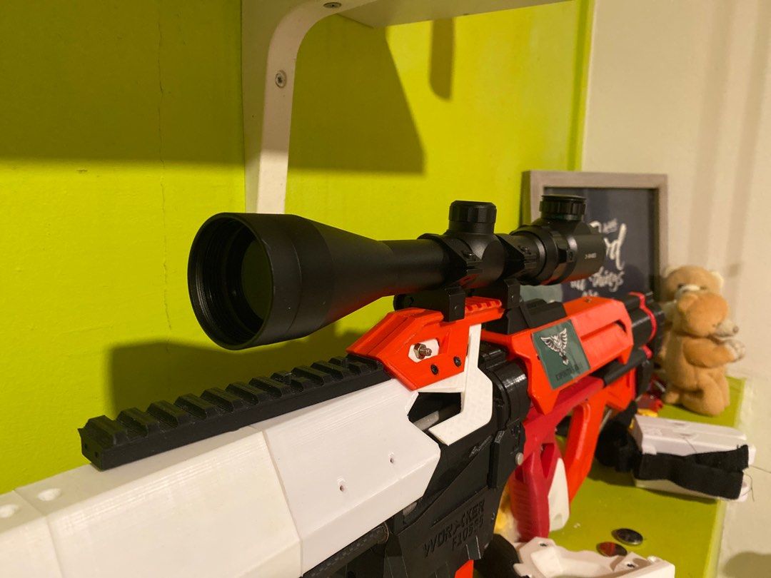 nerf scope with magnification