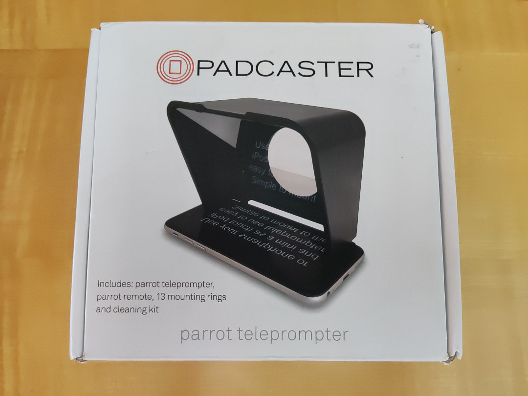 Padcaster Parrot Teleprompter, Photography, Cameras on Carousell