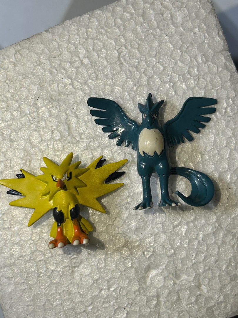 Pokemon set Zapdos & Articuno, Hobbies & Toys, Toys & Games on Carousell