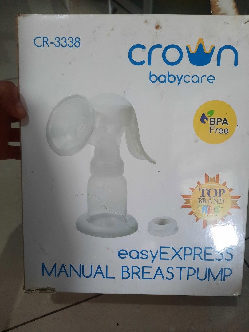 Pompa asi crown babycare manual, Bayi & Anak, Perawatan & Makanan Anak ...