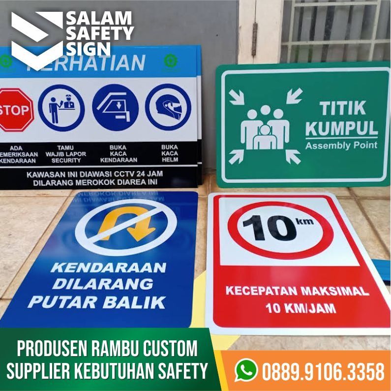 Produksi Rambu Safety Custom - WA. 0889.9106.3358, Jasa, Lainnya di ...