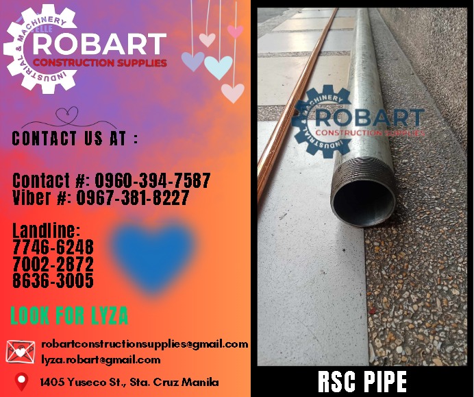 RSC Pipe, Commercial & Industrial, Construction Tools & Equipment on ...