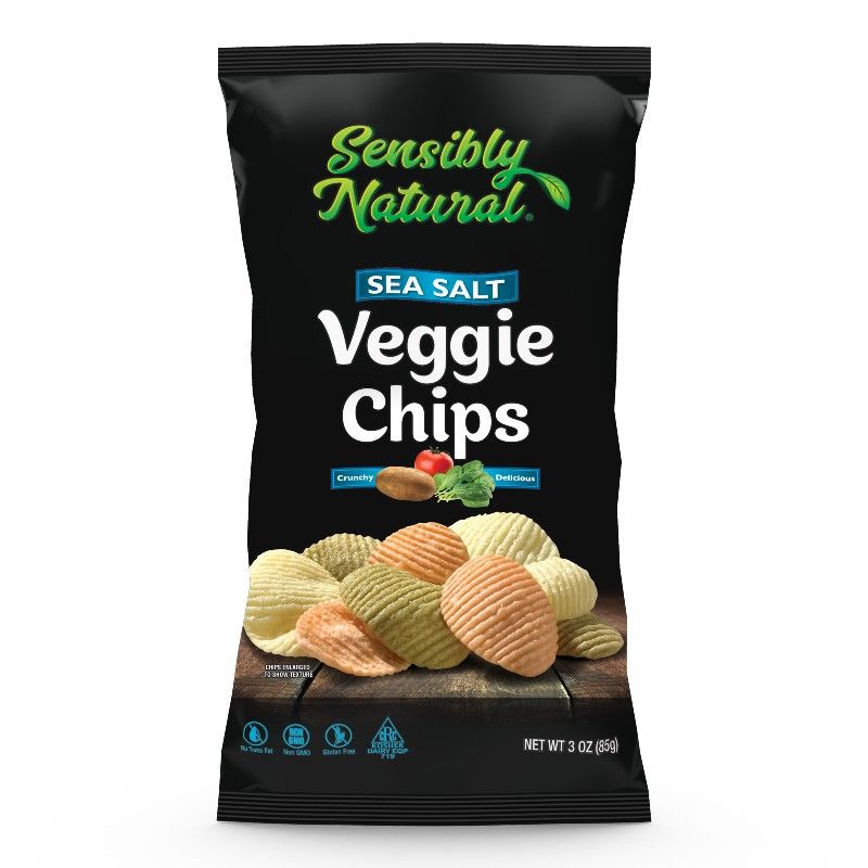 Sensibly natural veggie chips vegetable straws vegetable sticks white ...