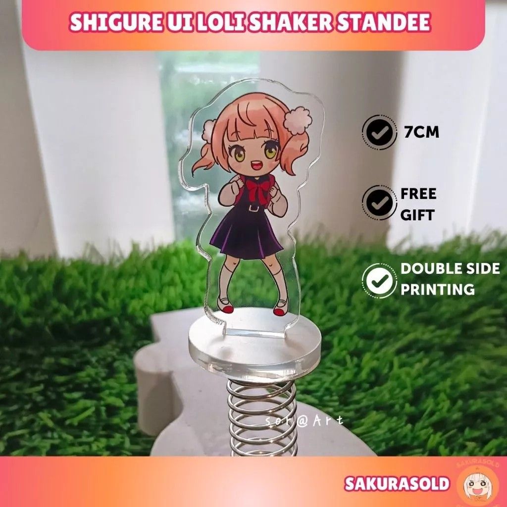 Shigure Ui Shaker Standee Ui Mama Vtuber Standee, Hobbies & Toys ...