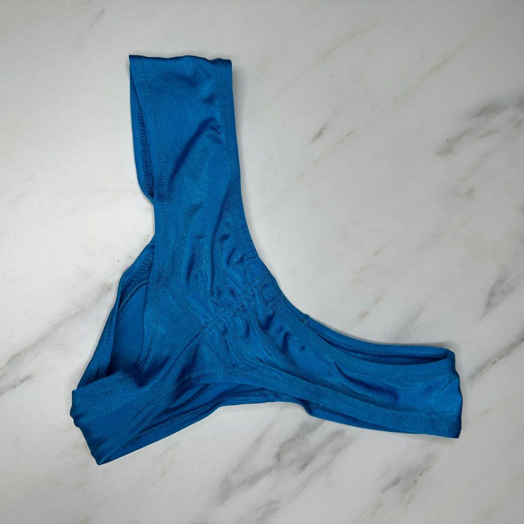 Authentic Joe Snyder Shiny lycra mini cheek bulge thong, Men's Fashion ...